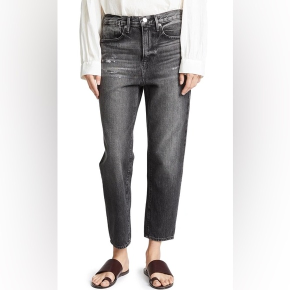 Frame Denim | Jeans | Frame Le Stevie Crop Jeans Grey Size 28 | Poshmark